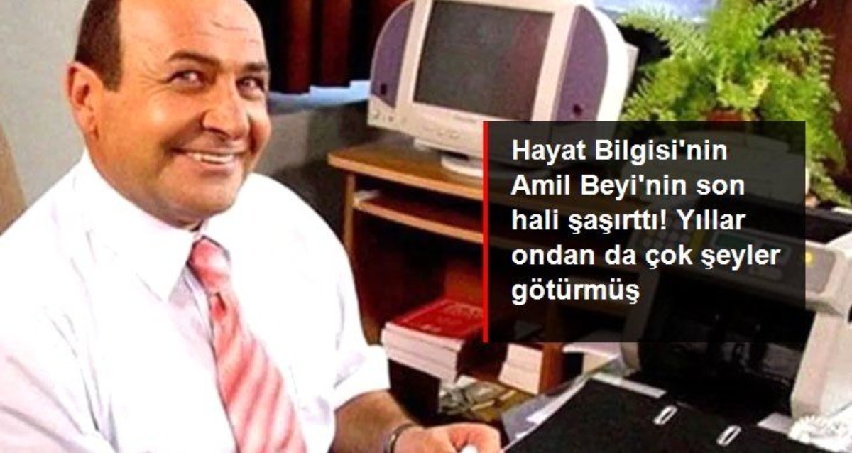 Hayat bilgisi dizisindeki Amil beyin son halleri şaşırttı!