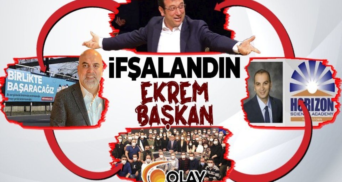 Ekrem İmamoğlu'nun reklam Olay TV FETÖ bağlantısı ifşa oldu
