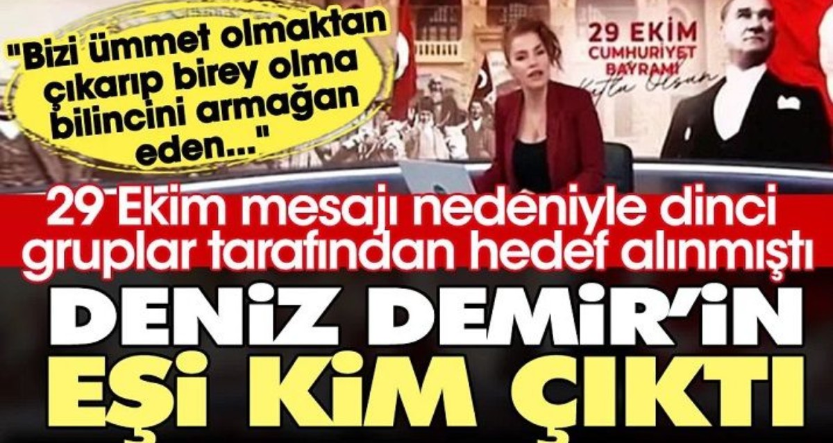 29 Ekim mesajı nedeniyle dinci gruplar tarafından hedef alınmıştı ...